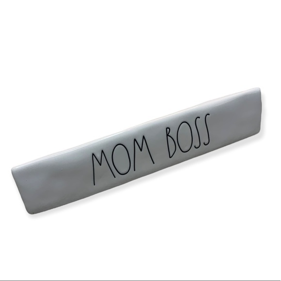 Rae Dunn | Office | Rae Dunn Mom Boss Desk Sign | Poshmark
